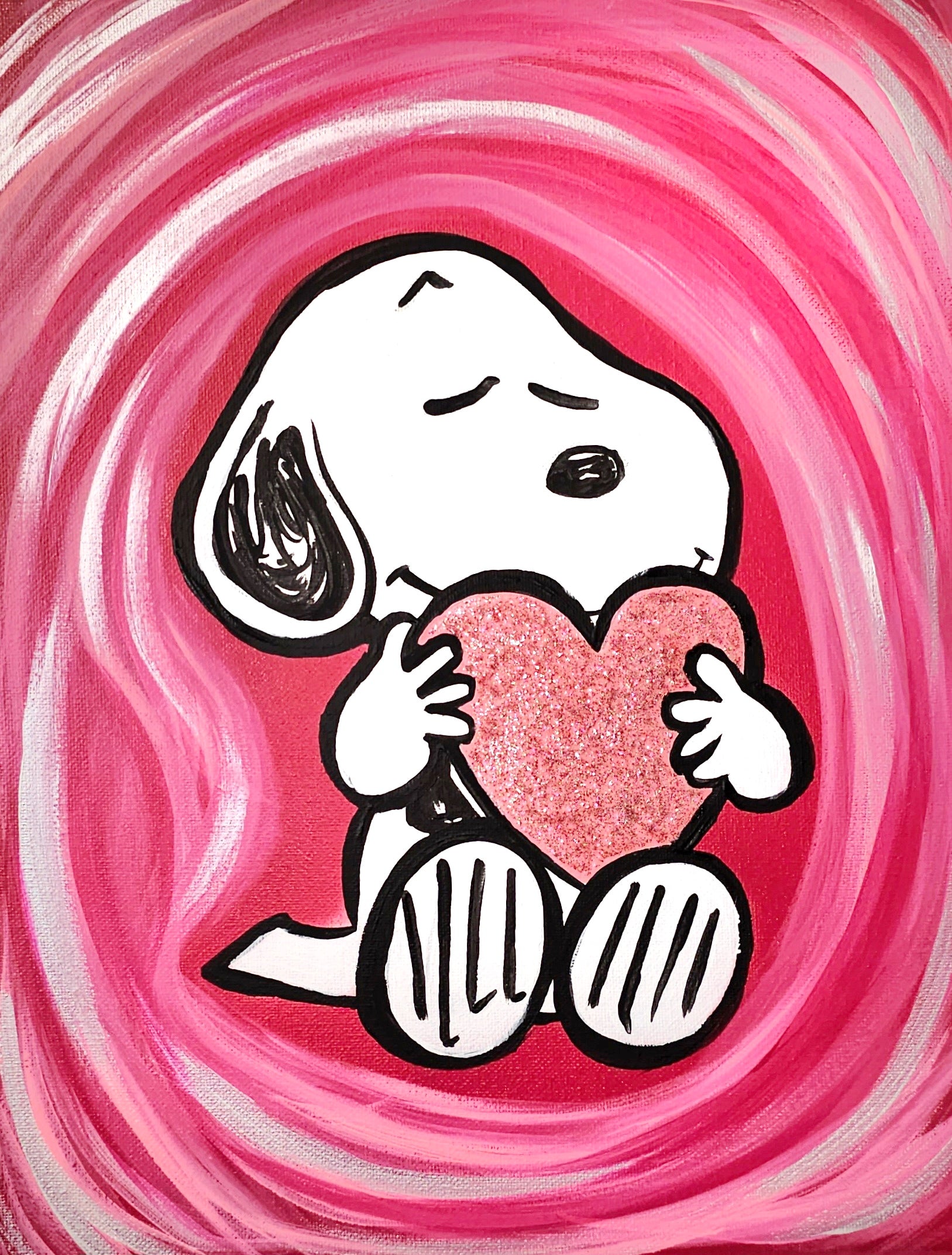 I Love Snoopy 💕 – Nicole Batt Illustration