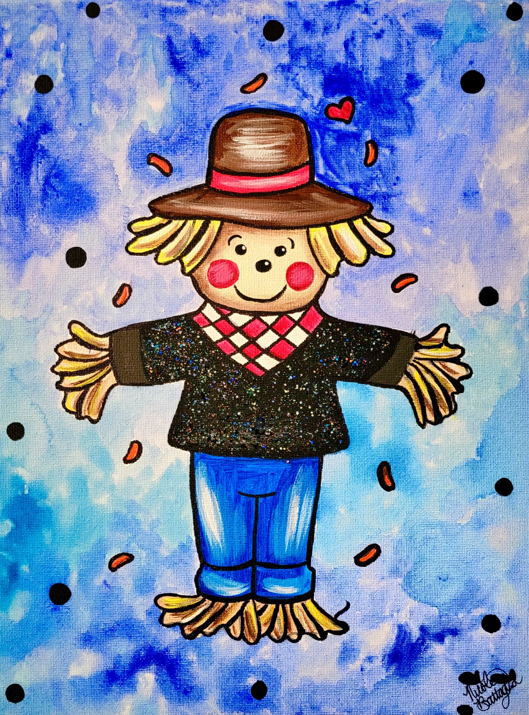 Scarecrow Confetti 🍁 – Nicole Batt Illustration