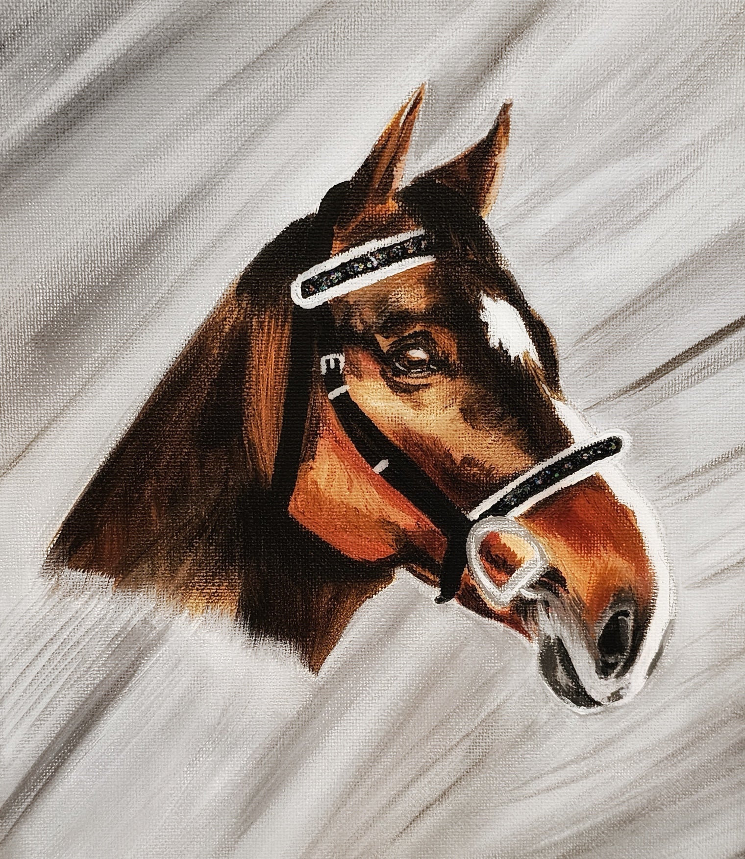 Horsing Around with Acrylic Paint! – Nicole Batt Illustration