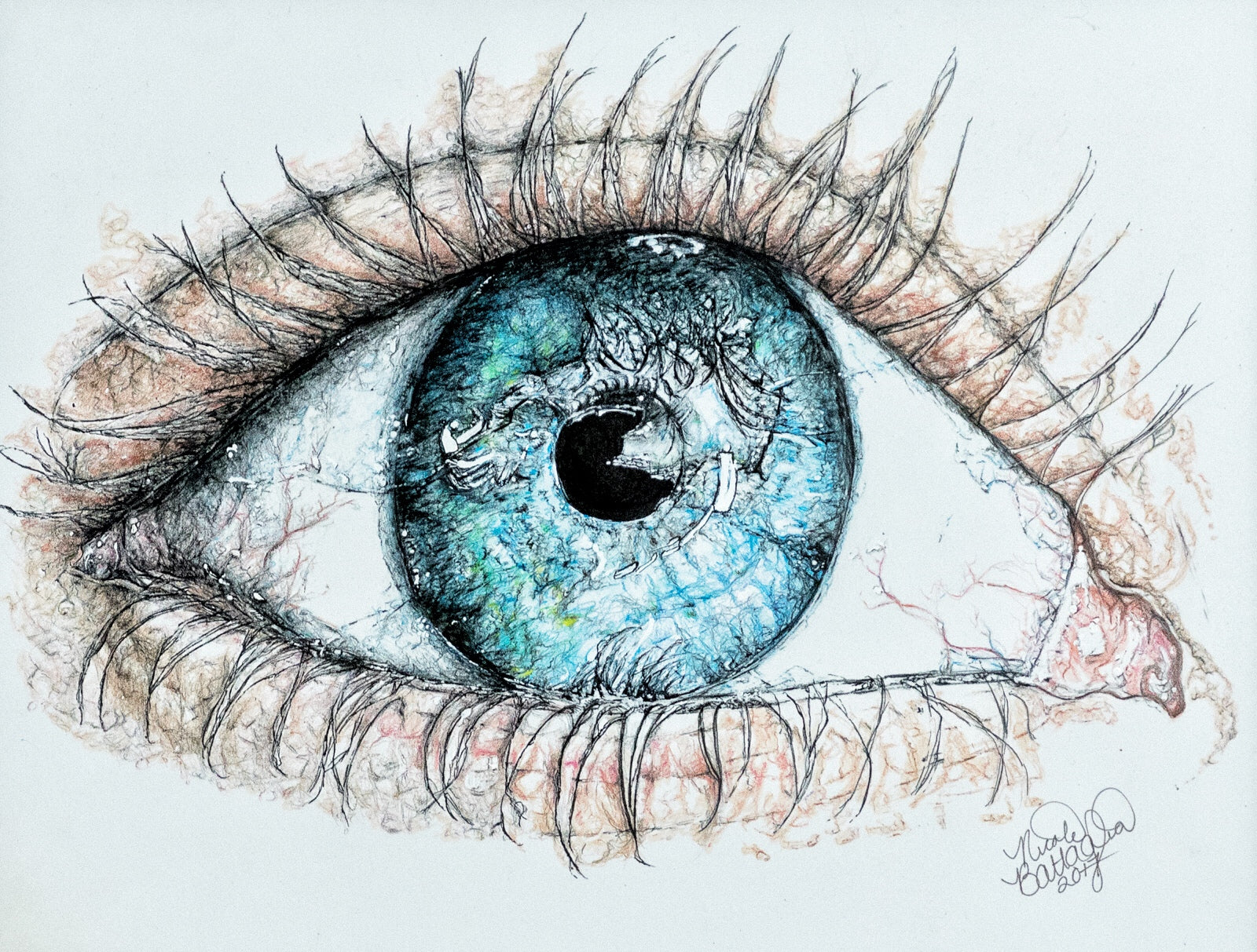 “The Eye” Print – Nicole Batt Illustration