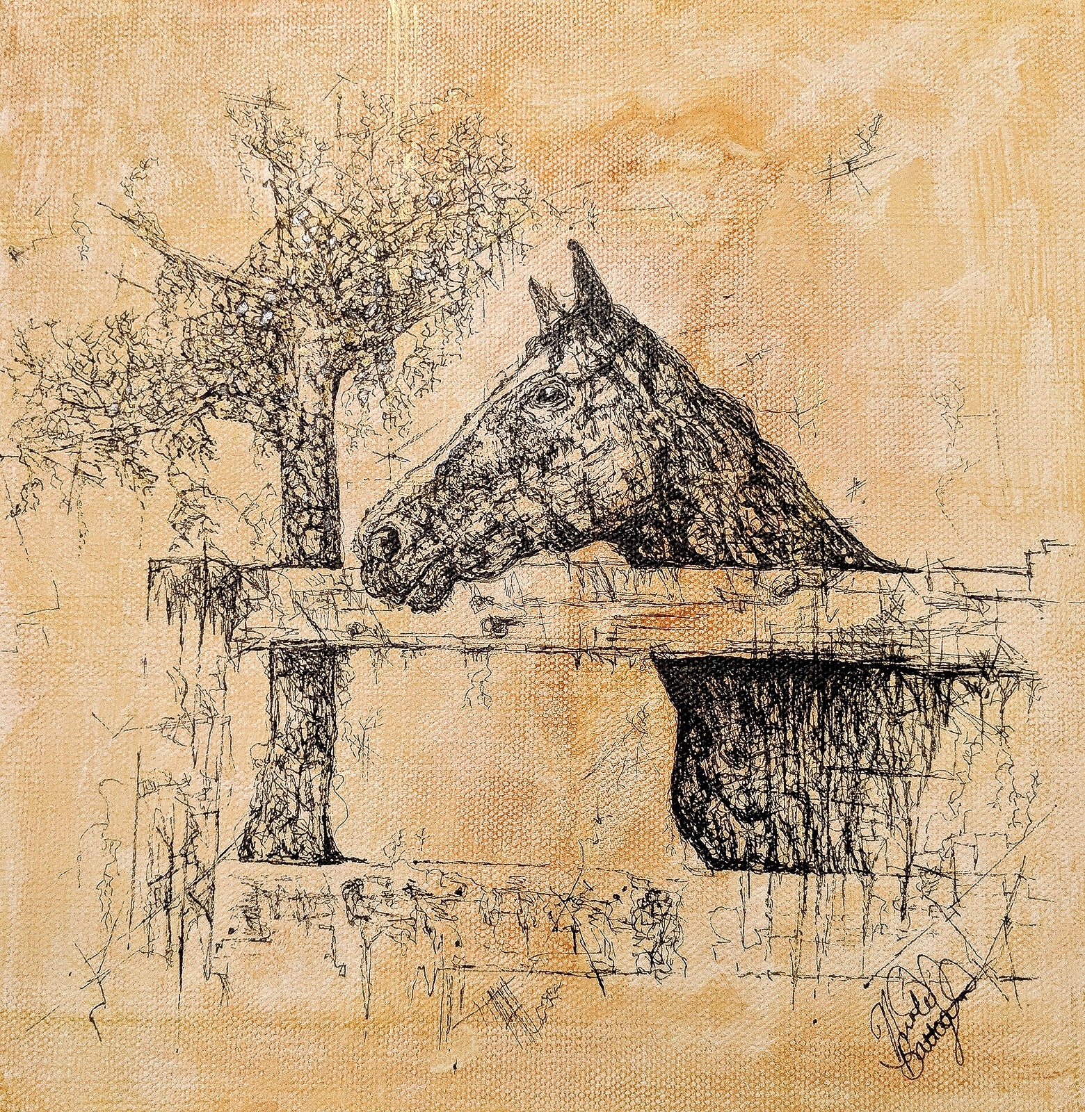 "My Best Friend" Original CURRENTLY IN PRIVATE COLLECTION – Nicole Batt ...