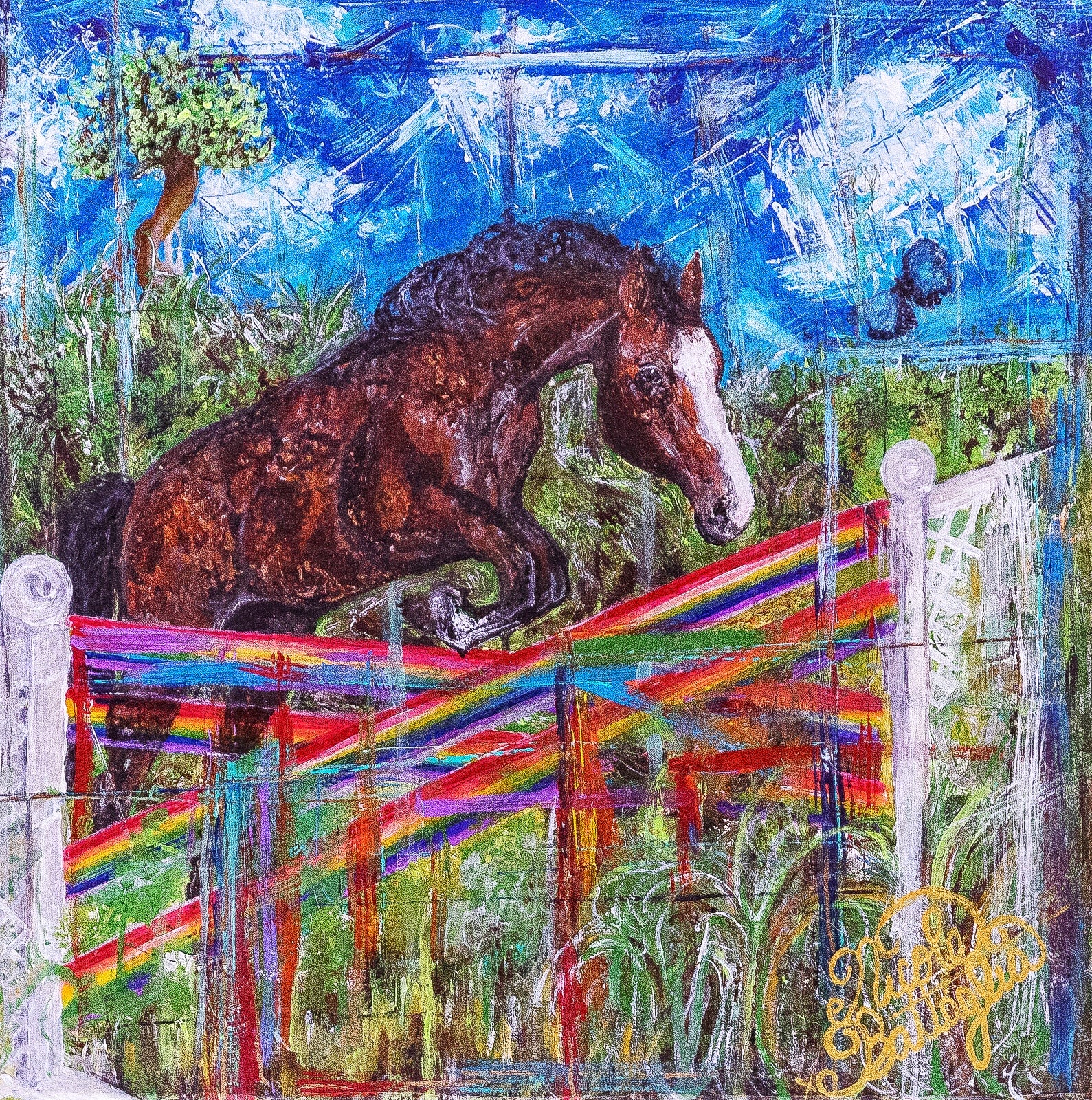 "Resilience" Original – Nicole Batt Illustration