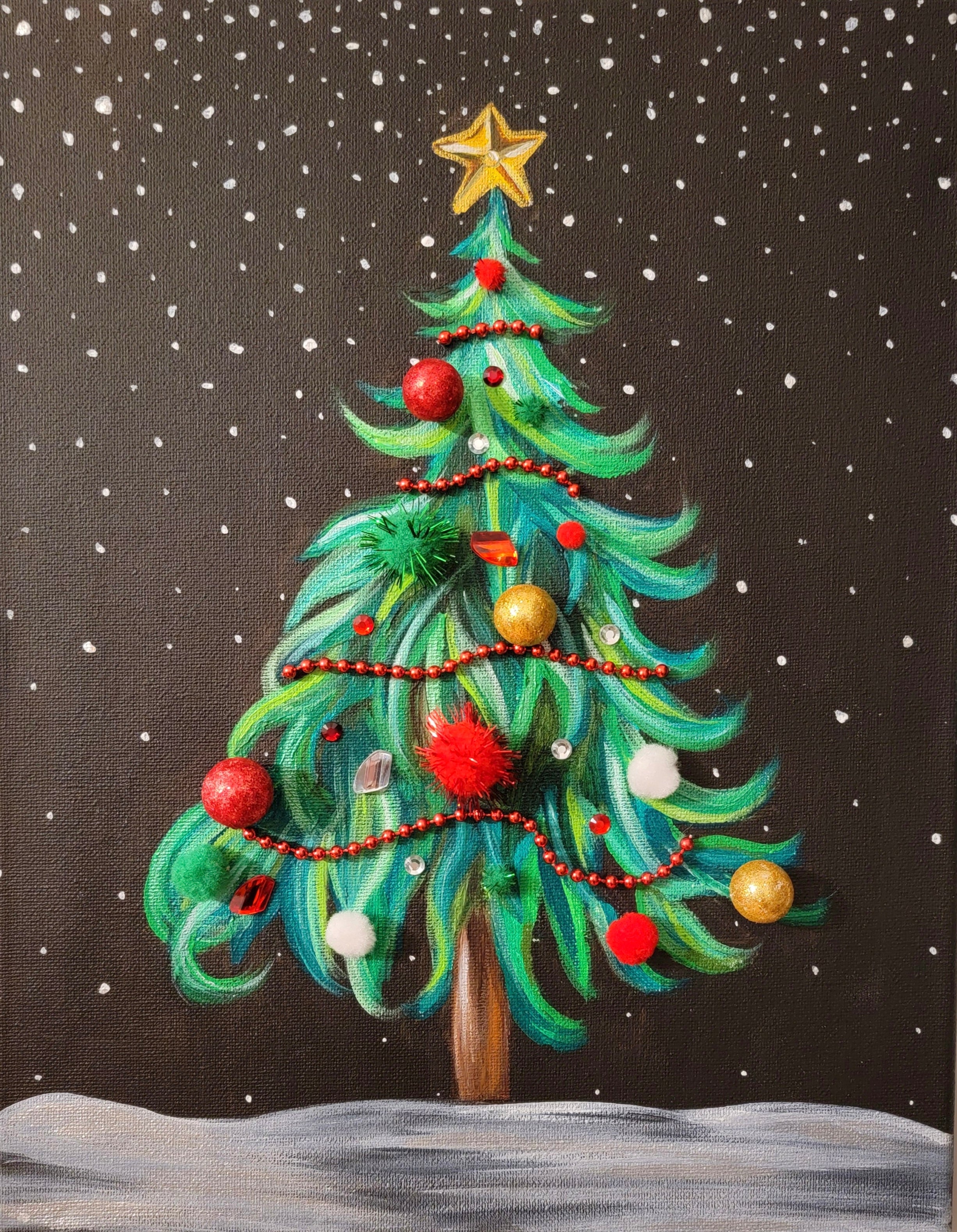 Decorate your own tree! – Nicole Batt Illustration