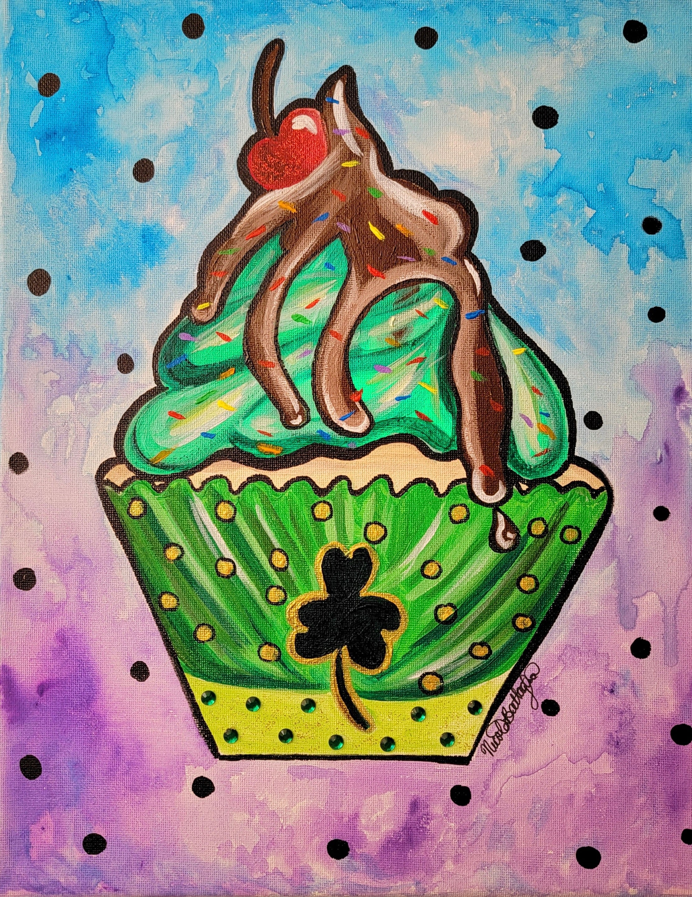 Lucky Desserts! – Nicole Batt Illustration