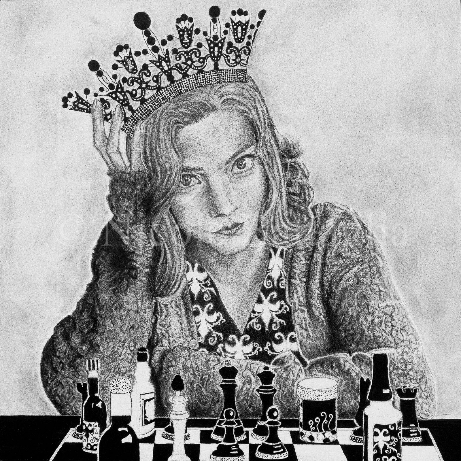 "Checkmate" Original CURRENTLY IN PRIVATE COLLECTION – Nicole Batt ...