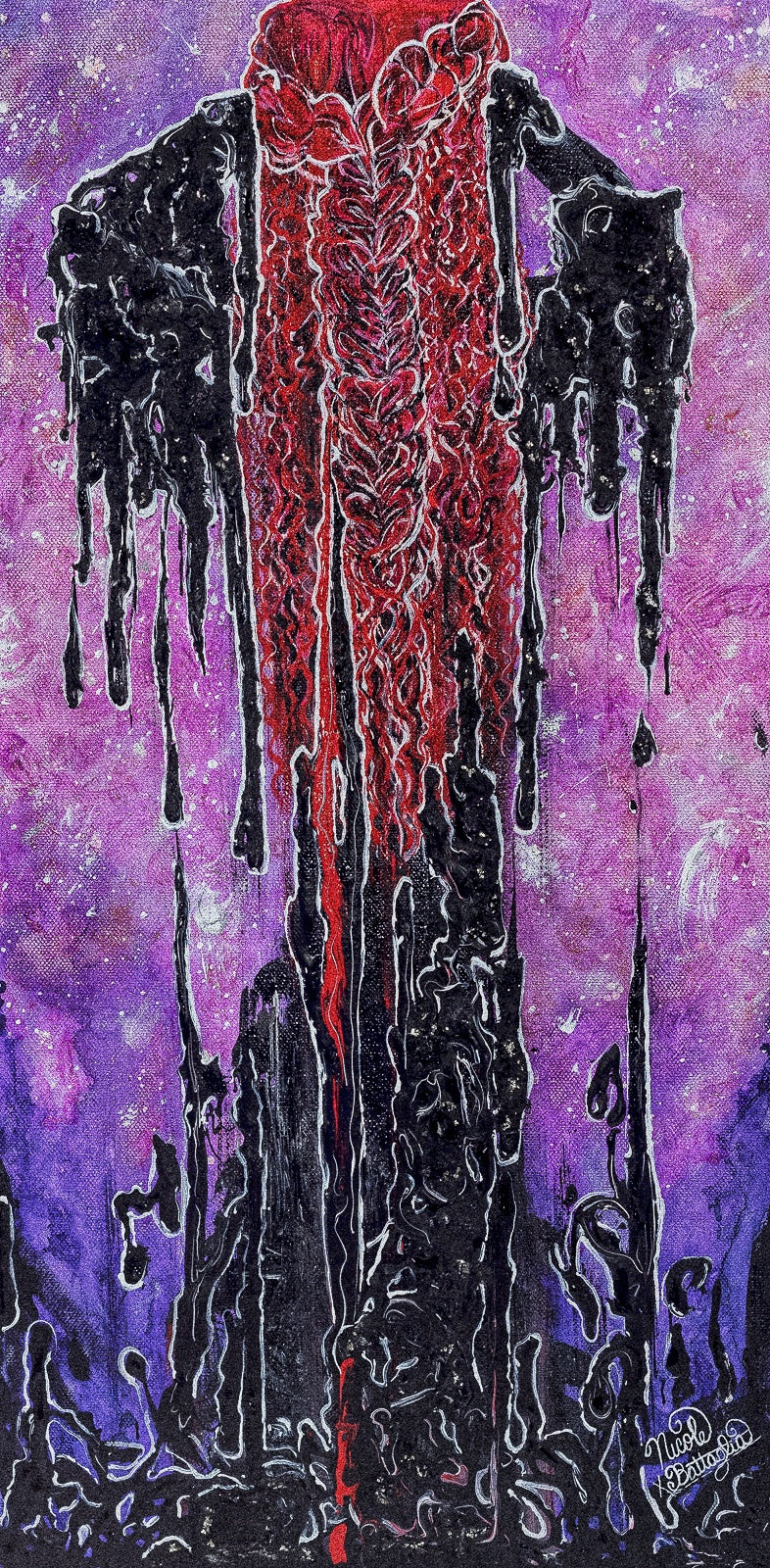 "Meltdown" Original – Nicole Batt Illustration